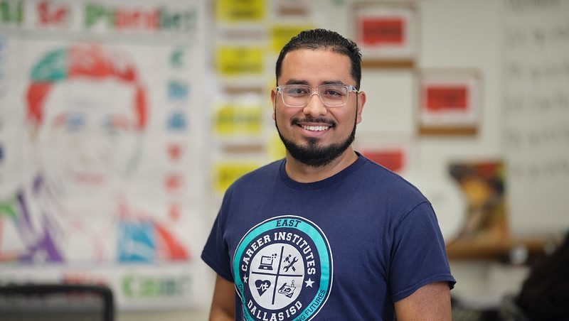 Former Dallas ISD ESL student inspires students as their teacher ...
