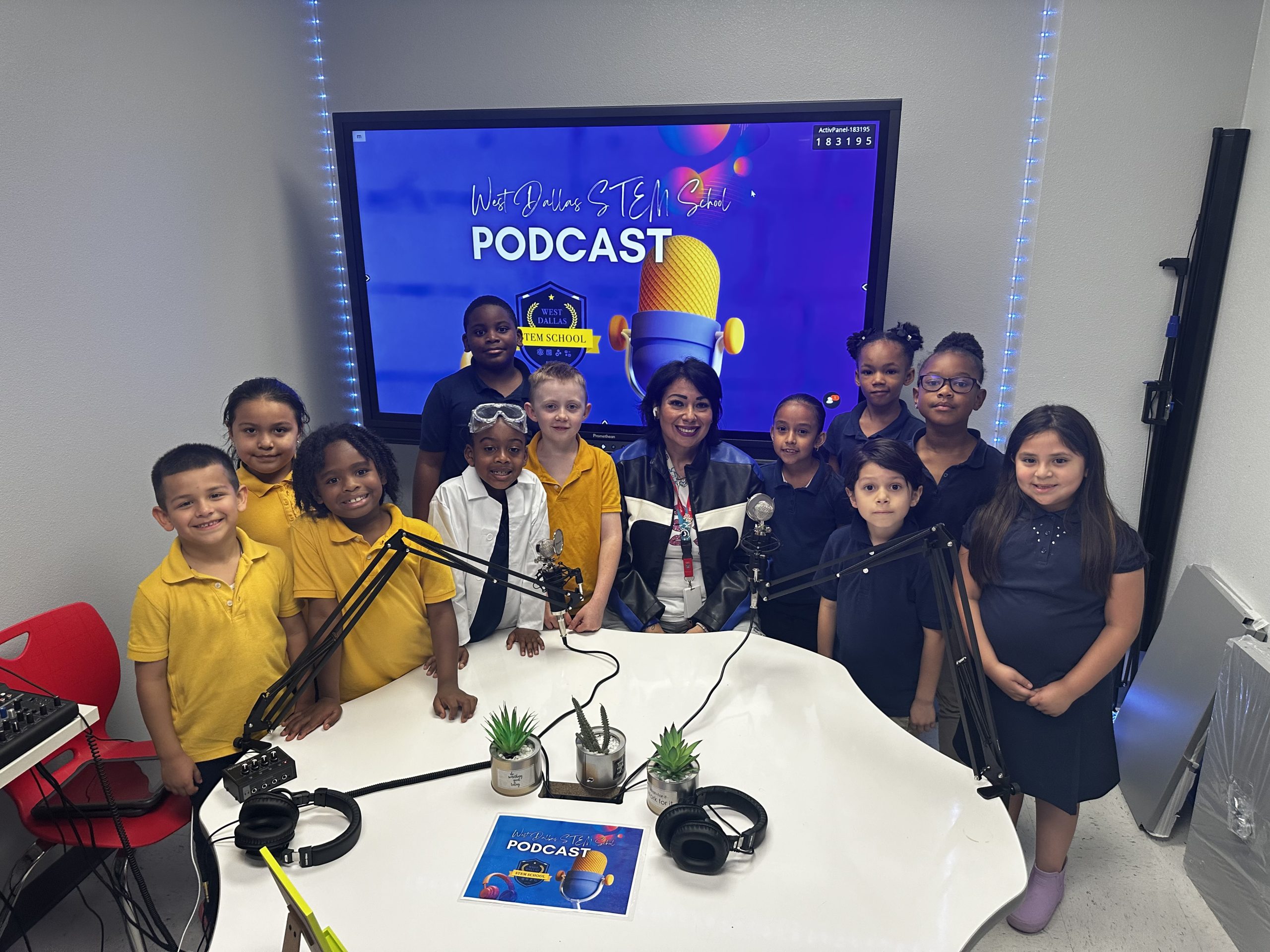 Elementary students dream big with podcast | Dallas ISD Staff News