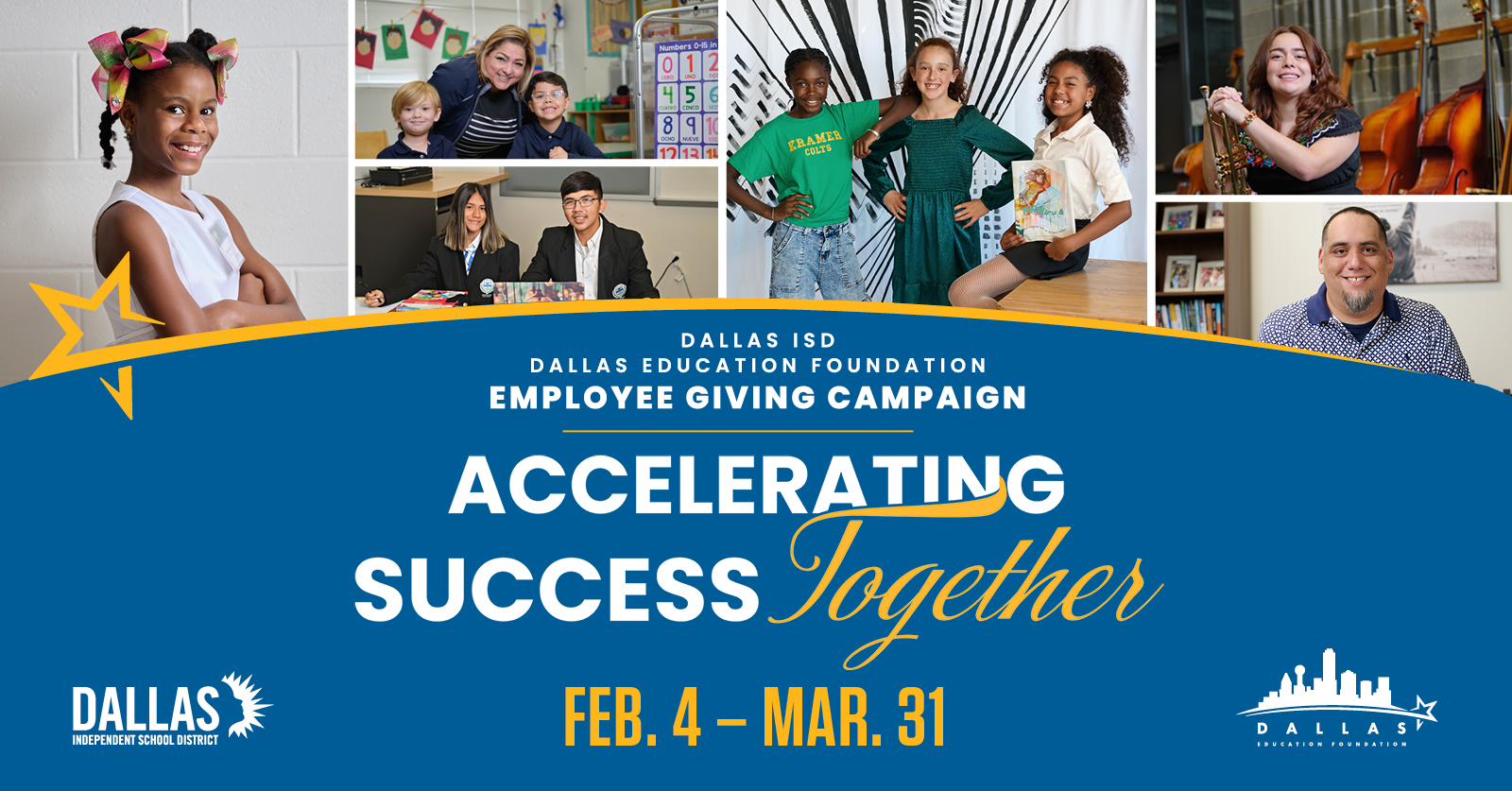 Campaign champions needed | Dallas ISD Staff News